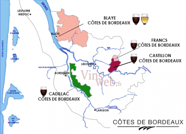 Côtes de Bordeaux | Appellations Côtes de Bordeaux